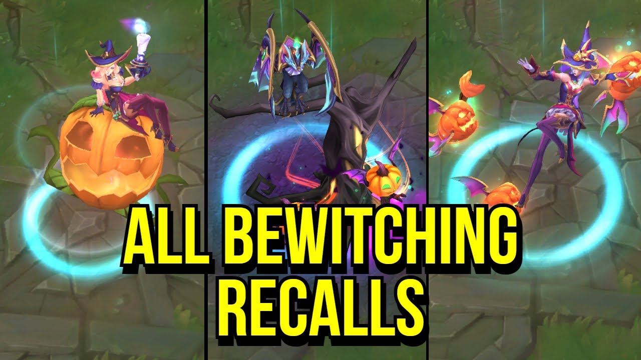 All Bewitching Recall Animations | League of Legends - YouTube