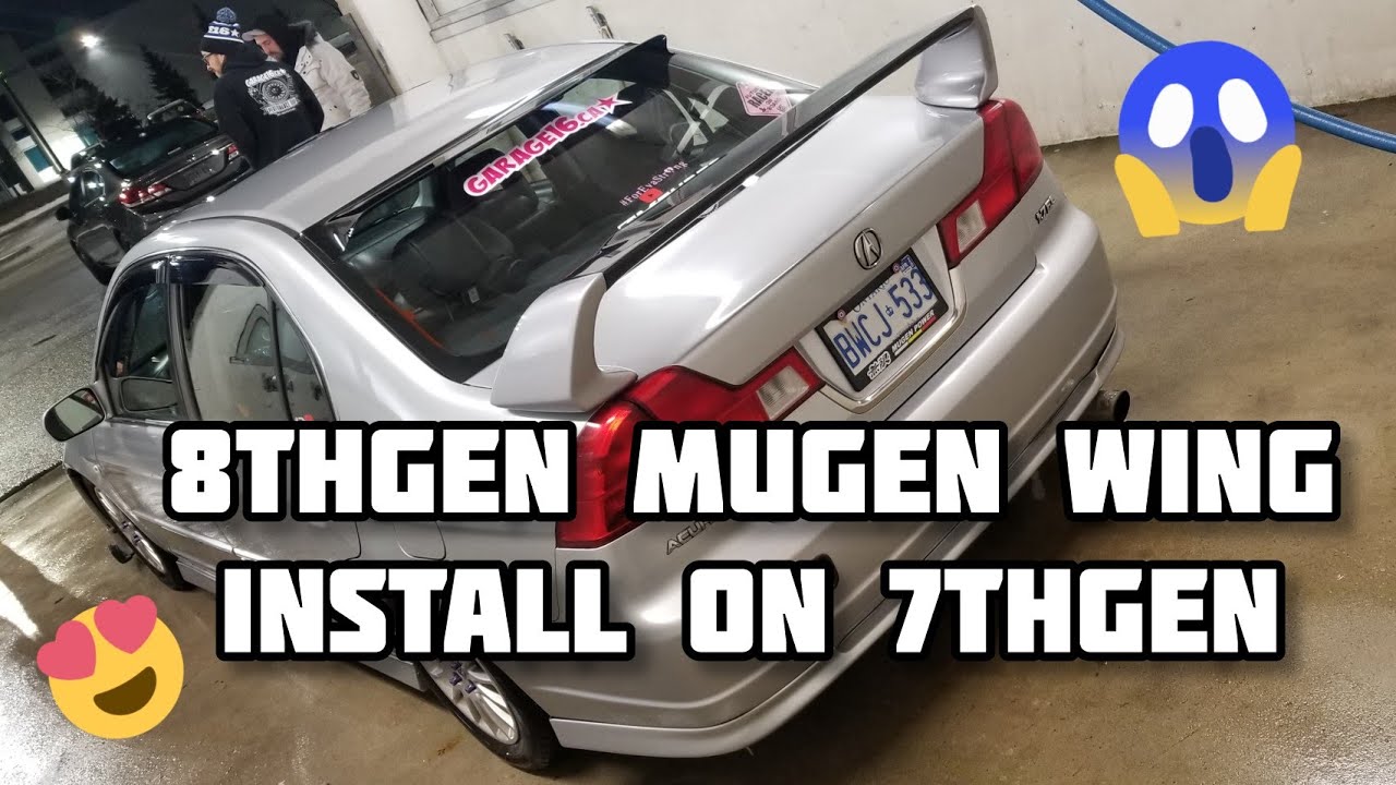 Mugen spoiler install - YouTube