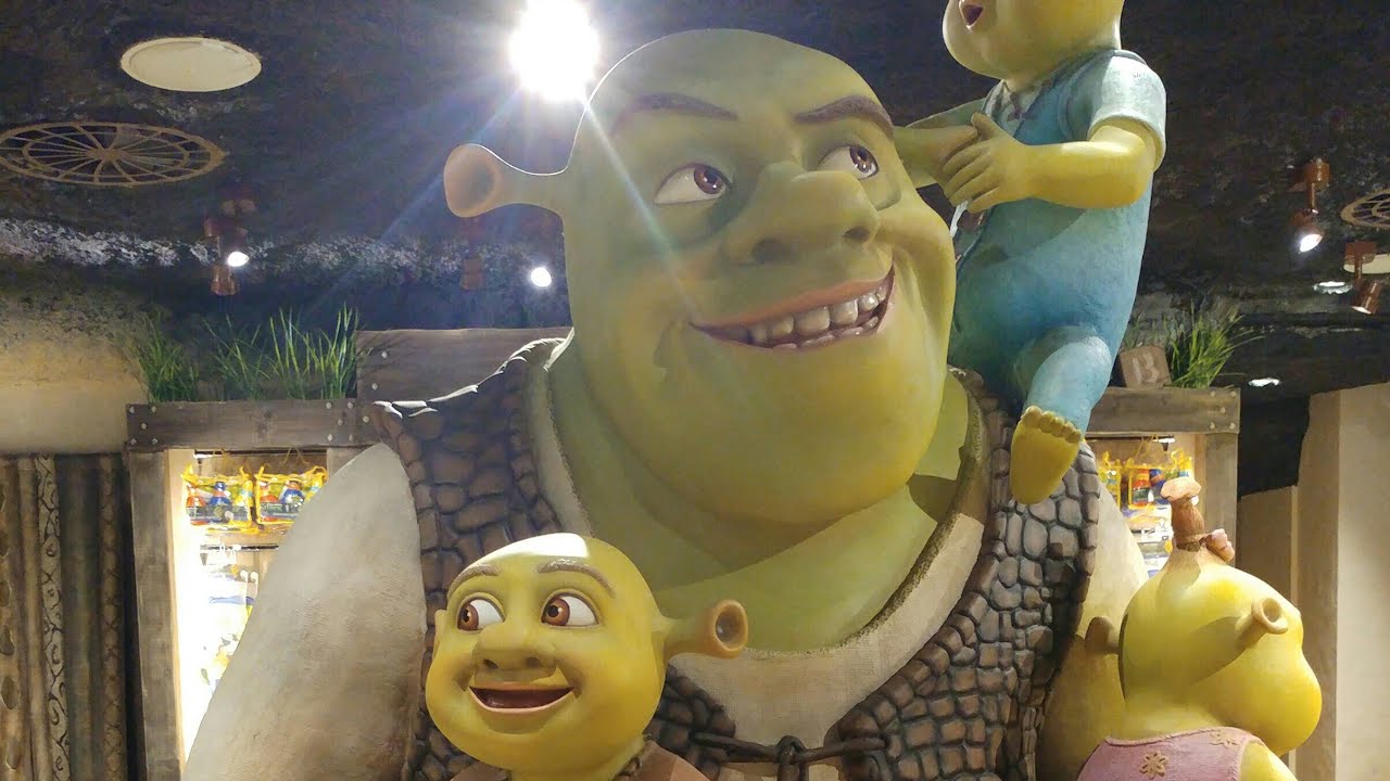 Motiongate Dubai Dreamworks Shrek Rides & Attractions, Shrek's Merry ...