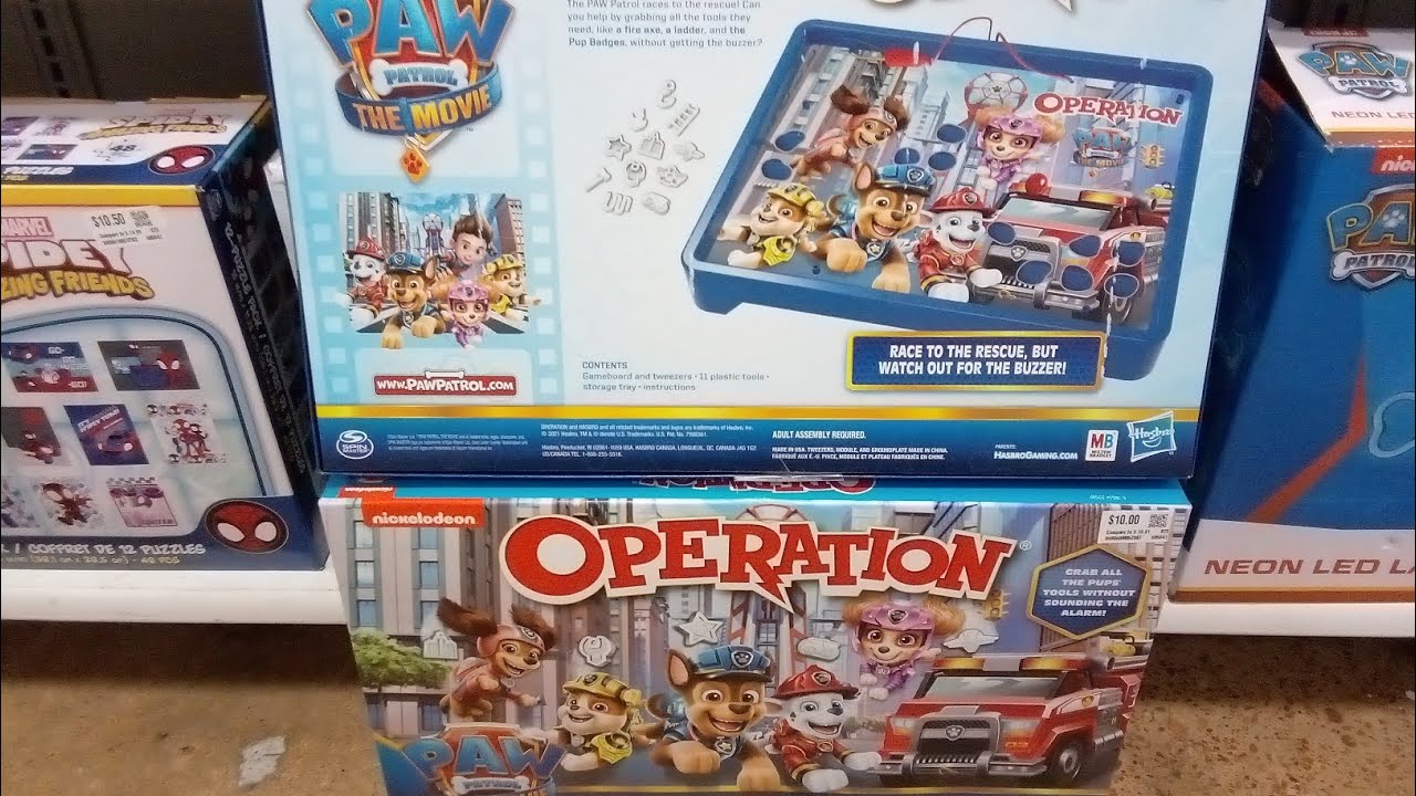 Paw Patrol Operation - YouTube