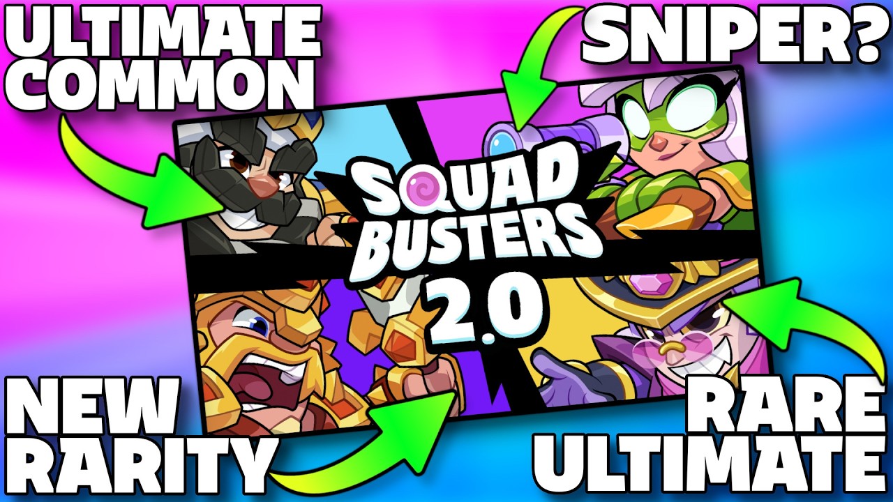 NEW Ultimates, NEW RARITY, #HEROES in the Squad Busters 2.0 Update! 💥👑 ...