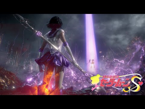 Sailor Saturn attack 'Death Reborn Revolution' and 'Silence Glaive Surprise' live action (AI)