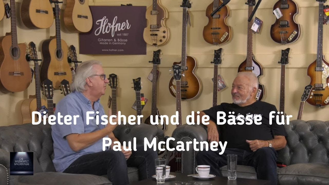 Dieter Fischer und der legendäre Beatle Bass - YouTube
