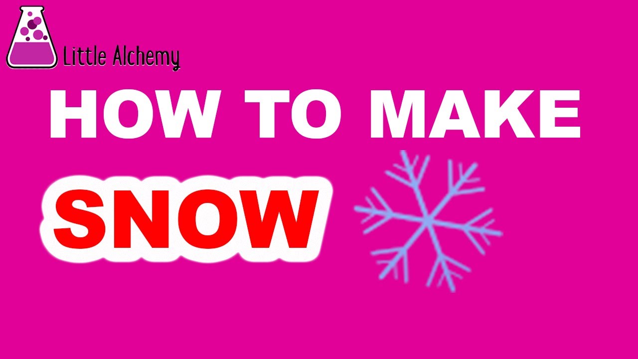 How to Make Snow in Little Alchemy? | Step by Step Guide! - YouTube