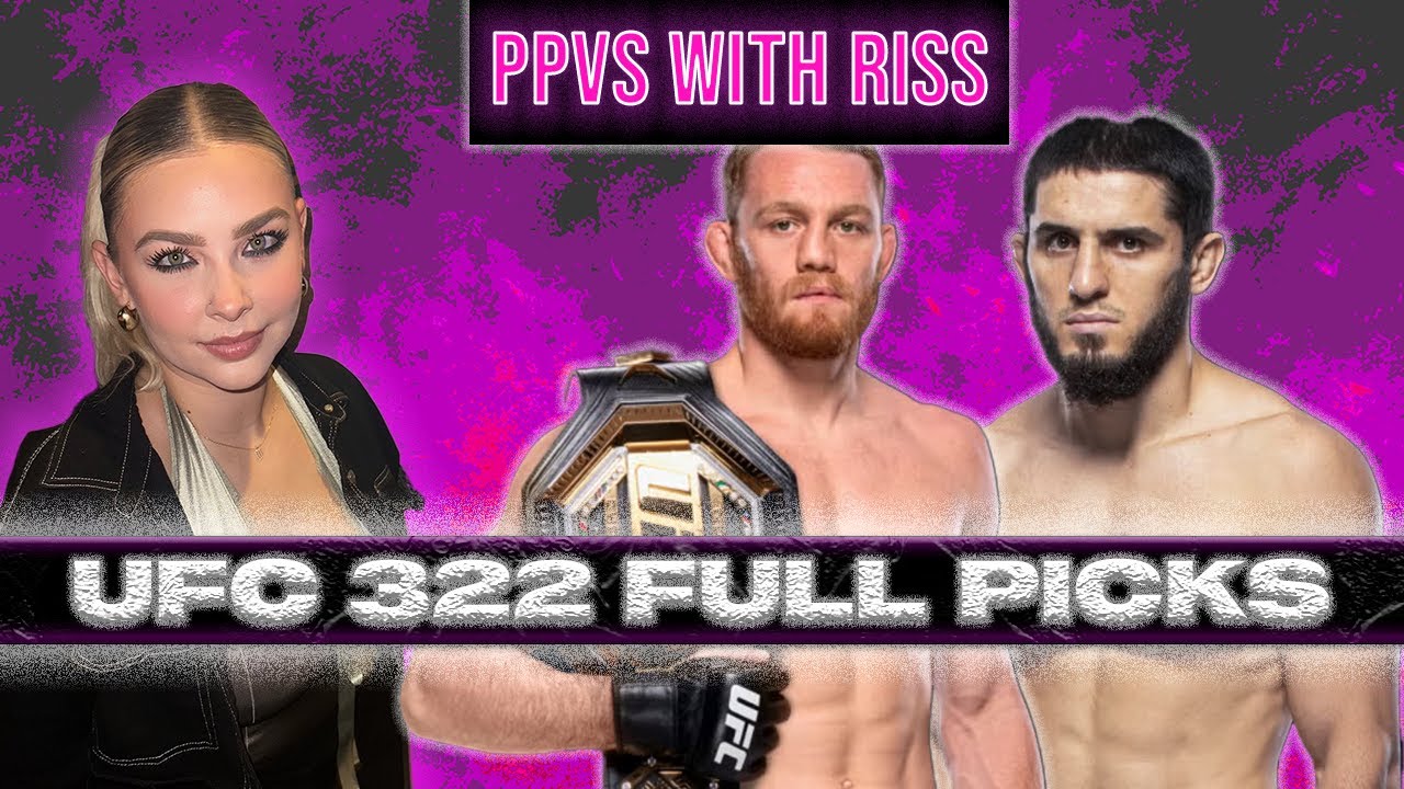 UFC 322 Della Maddalena vs Makachev FULL CARD Picks w/Riss | PPVs with ...