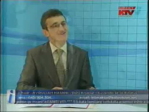 Kohavision (KTV) Interaktiv - Interview with Abdullah Hasani (Early January 2011) - YouTube