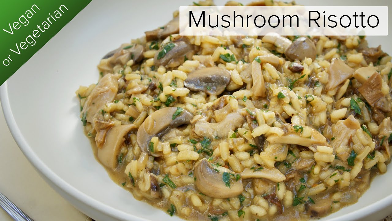 Mixed mushrooms and fresh herbs risotto | How to make risotto - YouTube