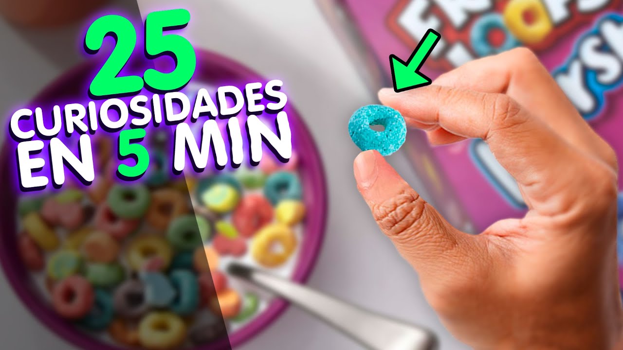 25 Cosas Curiosas que no Sabías hace 5 minutos 🤪 - YouTube