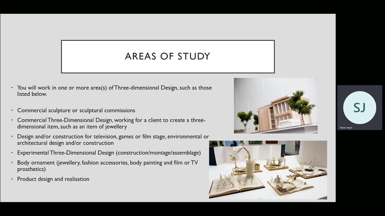 A level Art and Design Three dimensional Design - YouTube