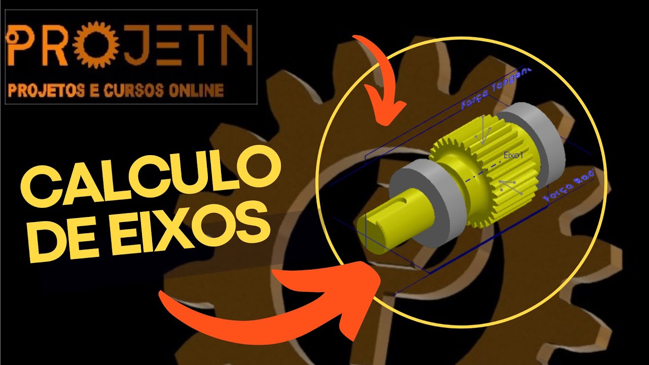 Dimensionamento de um eixo de redutor - YouTube