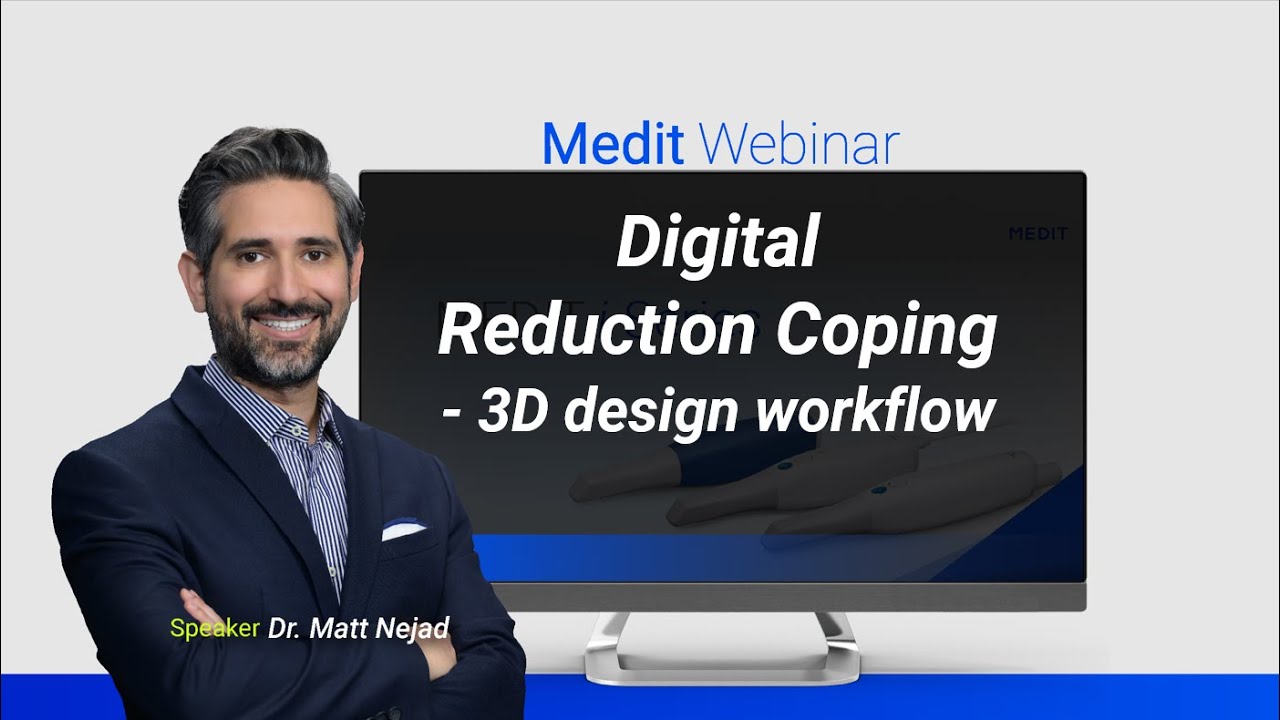 Digital Reduction Coping- 3D design workflow - YouTube