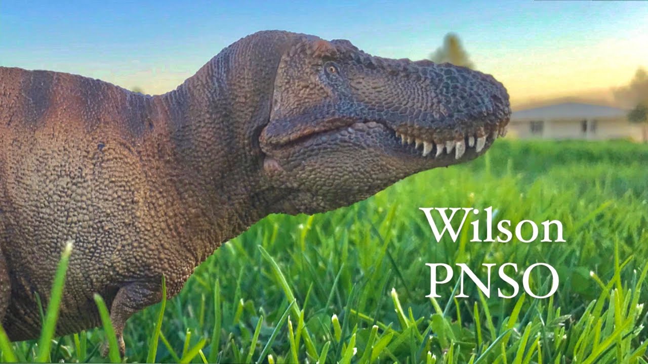 PNSO Wilson The Tyrannosaurus rex figure !!! - YouTube