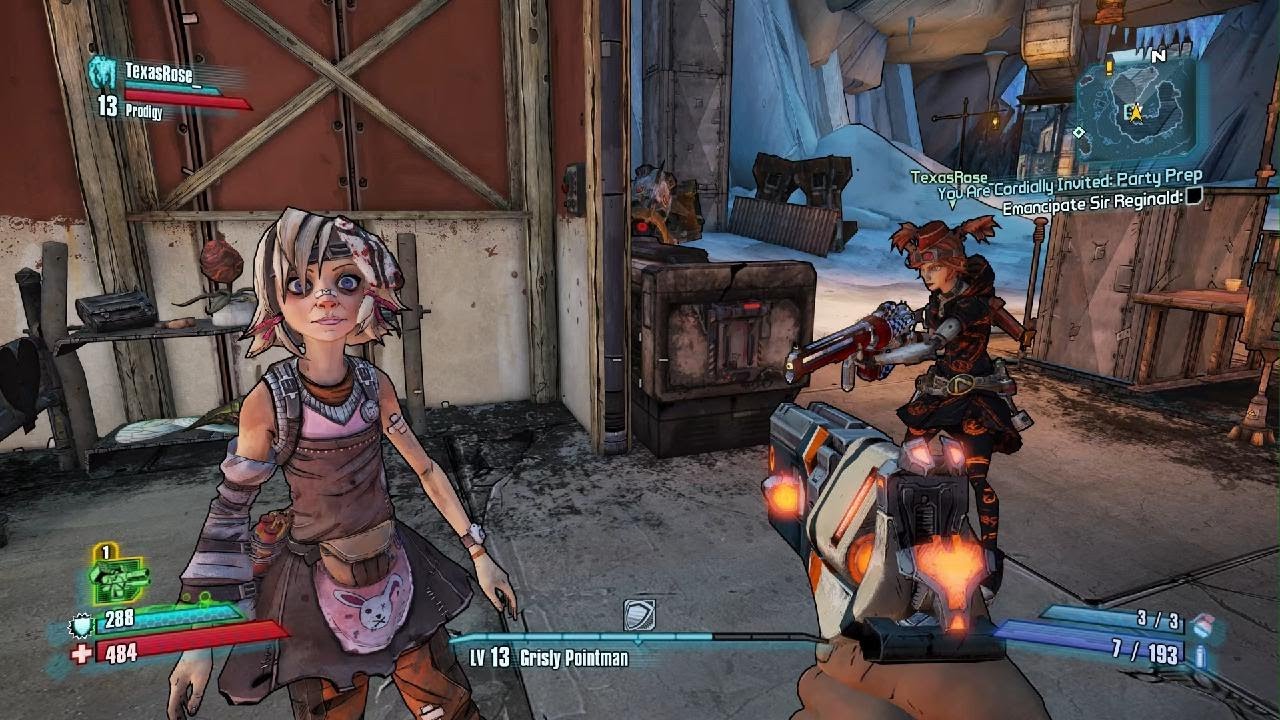 Borderlands 2 - Rose meets her spirit animal 2of2 - YouTube