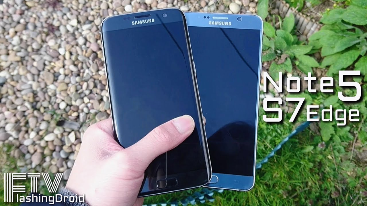 Samsung Galaxy S7 Edge vs Note 5, Spot the Upgrades & Similarities ...