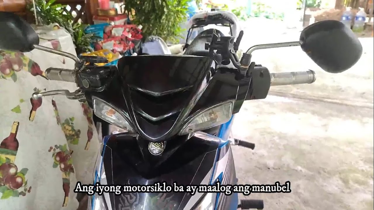 DIY motorcycle handlebar rubber damper para sa maalog na manubela ...