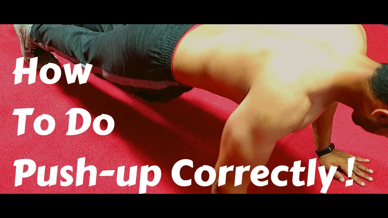 How To Do A Push-up Correctly |Step by Step Tutorial | FitnessBeast ...
