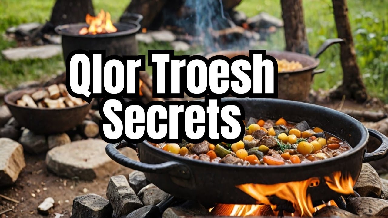 Unbelievable Primitive Cooking: Qlor Troesh Recipe Revealed ...