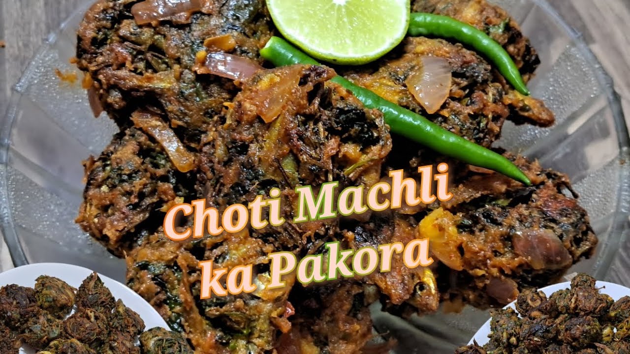 Choti Machli ki Crispy Crunchy Pakora // Kurkure Khasta Fish Pakora ...