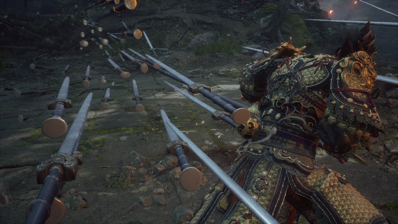 Erlang Shen insane Spear Thrust Stance Ability Black Myth Wukong - YouTube