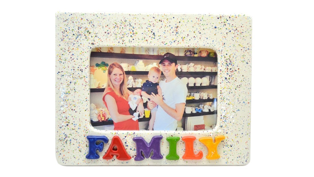 Painted Ceramic Picture Frames