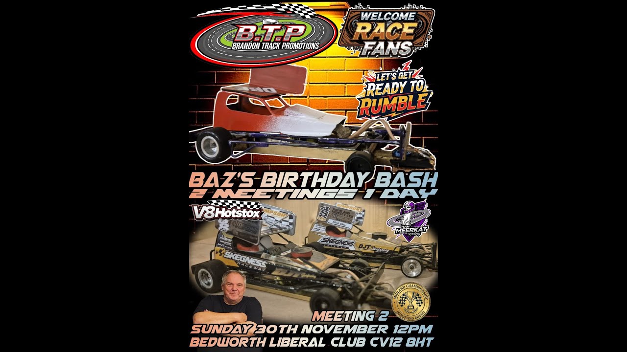 Brandon Track Promotions - 30th November 2025 - Meeting 6&7, Sponsored ...