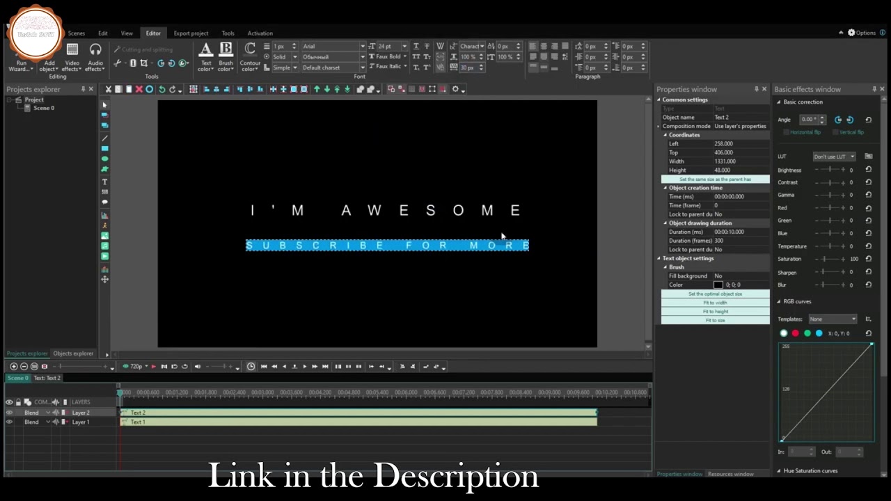 VSDC Desktop video editing software - YouTube