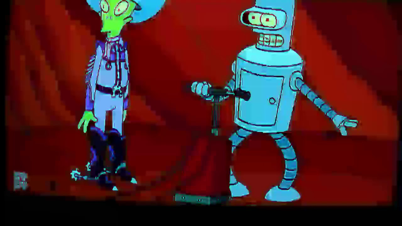 Futurama - Where the Buggalo Roam - YouTube