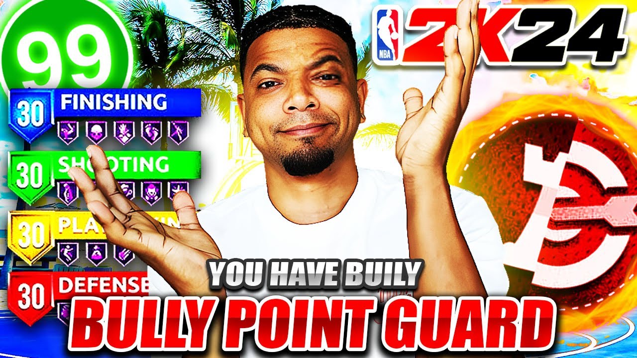NBA2K24 BULLY BUILD ~ THIS BUILD WILL BREAK THE GAME - YouTube