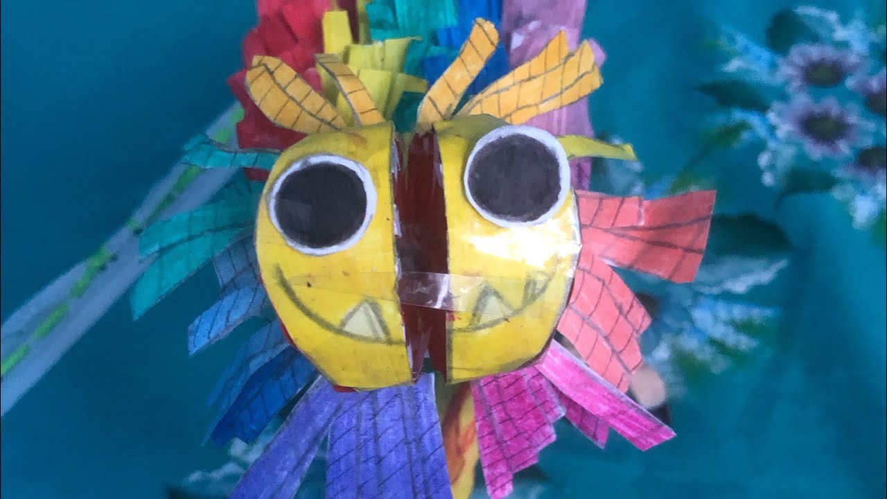 #Yarnaby poppy playtime chapter 4 mostrando meu papercraft do Yarnaby ...