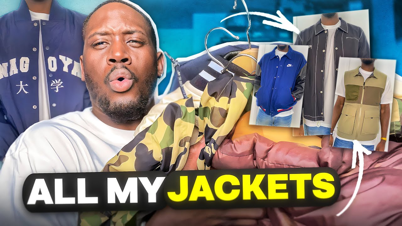 Episode 18 - ALL MY JACKETS (Stussy, Bape, Patta, The North Face, Nike ...