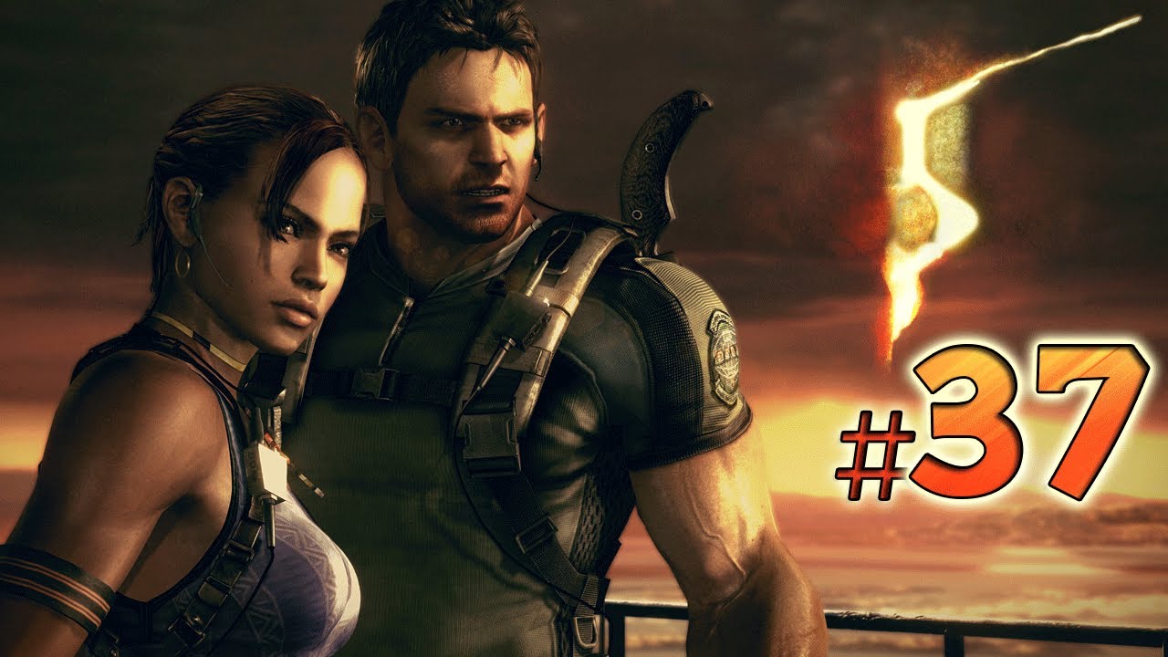 Wesker Boss Fight Round 1! - # 37 - Let's Play Resident Evil 5 (BLIND ...