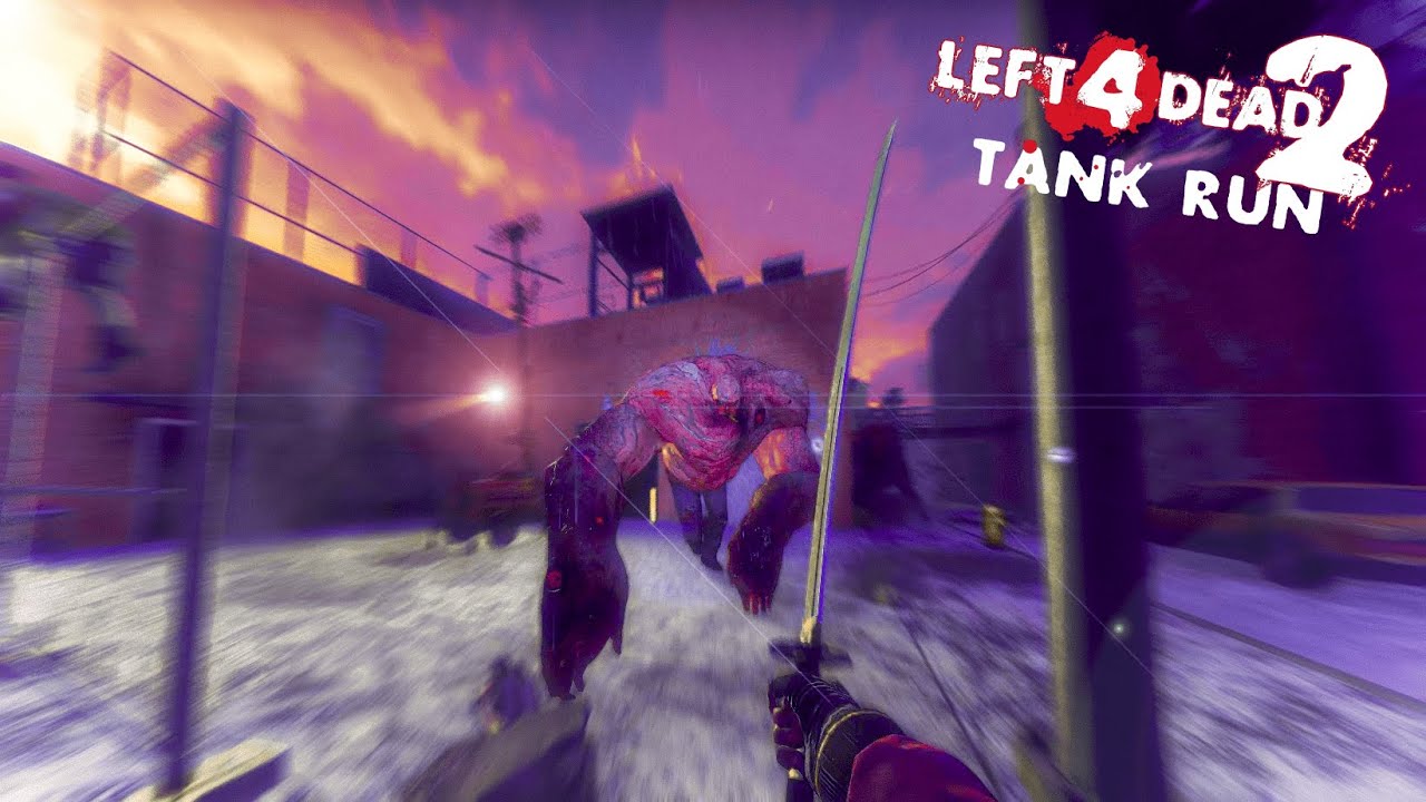 Tank Run de TANKS GIGANTES - THE PASSING - SOLO EXPERT | Left 4 Dead 2 ...