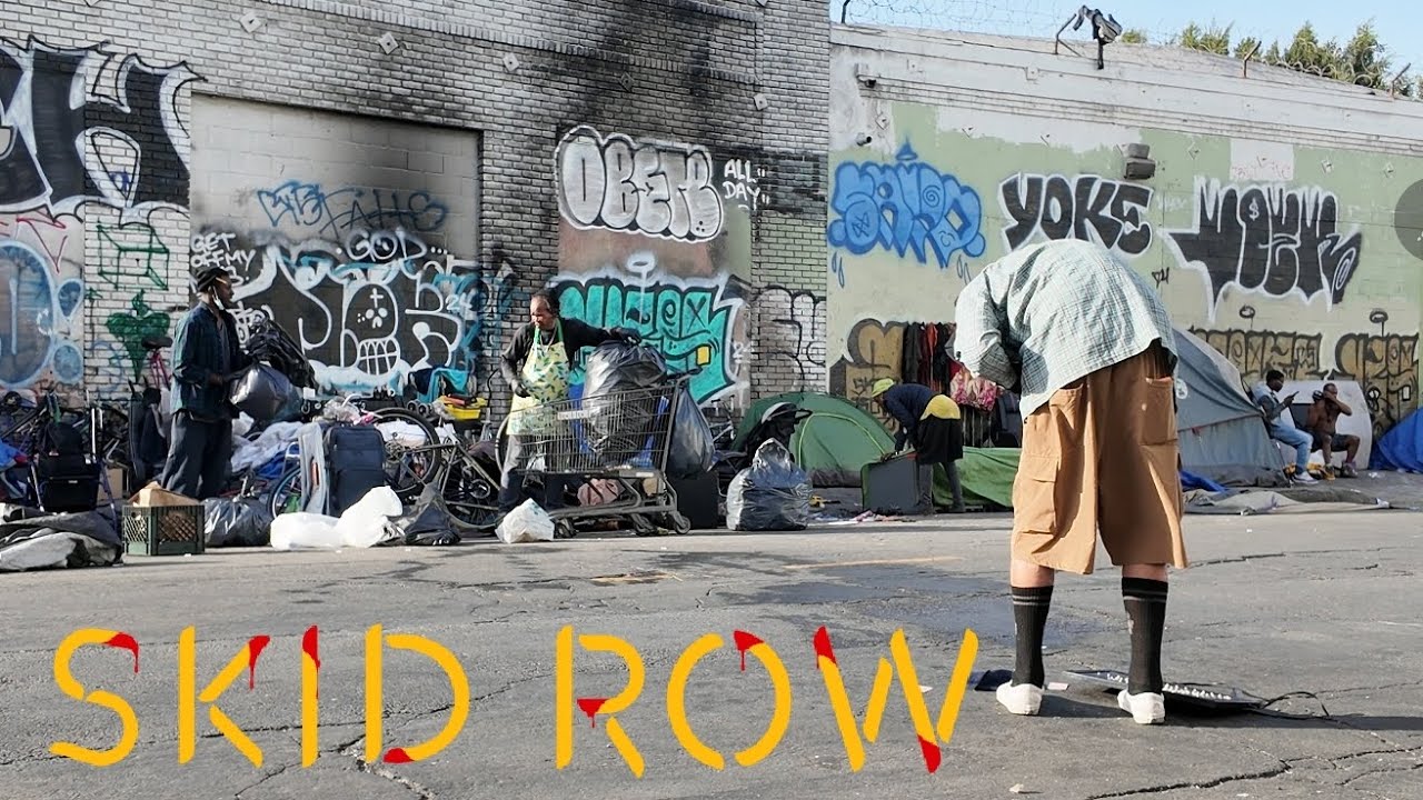 Homelessness in Down Town L.A : Apocalyptic Homelessness, Trash And ...
