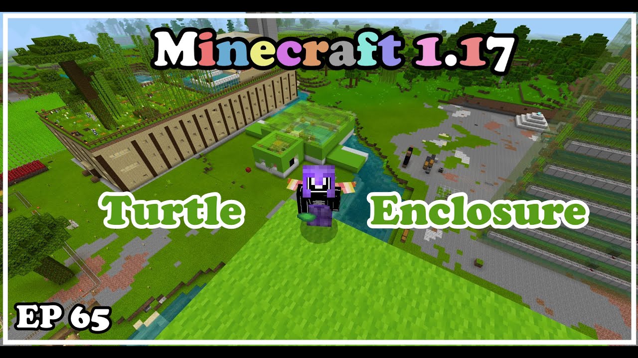 Avengers အသင်းဖွဲစည်းထားတယ်😅😅😅 Turtle Enclosure🐢🐢🐢 (ep 65)Minecraft 1. ...