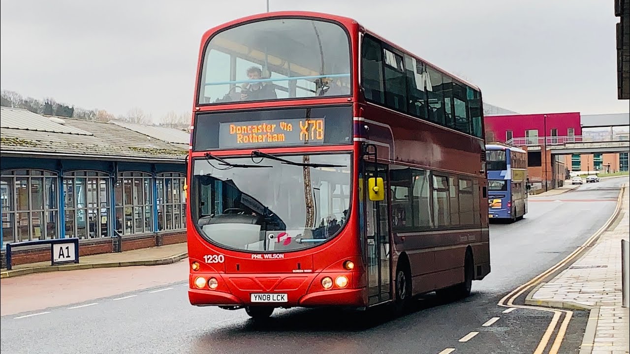 First Bus Doncaster 37230 On X78 From Sheffield To Doncaster Via ...