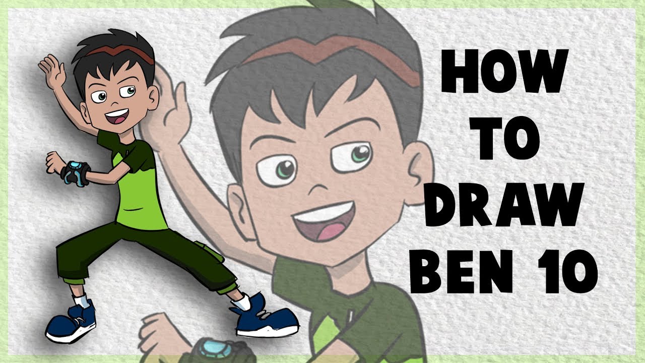 How To Draw Ben 10 - YouTube