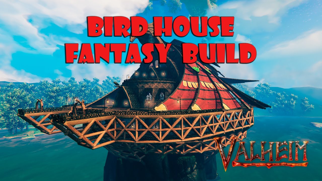 Bird house. Fantasy build Valheim - YouTube