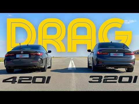DRAG YARIŞI: BMW 320i G20 vs. BMW 420i G22
