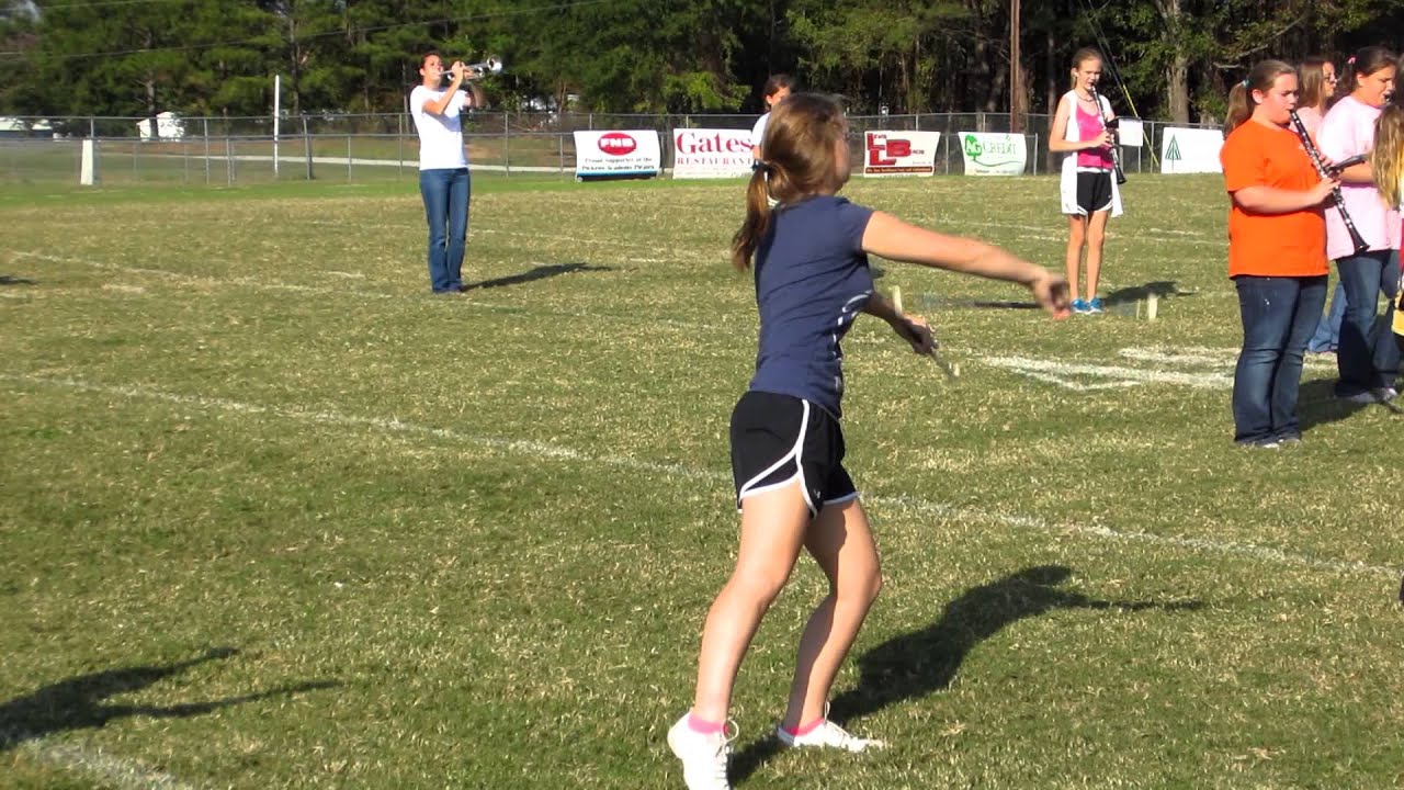 Pickens Academy Majorettes - Practice, First Halftime Show Song ...