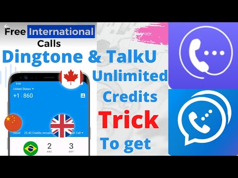 How to get unlimited credits in TalkU & Dingtone app | TalkU unlimited ...