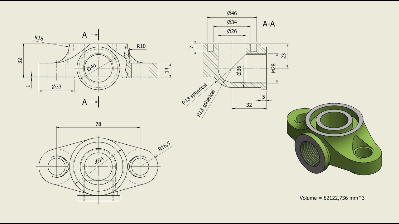 Tutorial Inventor - 337 JOINING ANGLE FLANGE (TCS-18-257) - YouTube