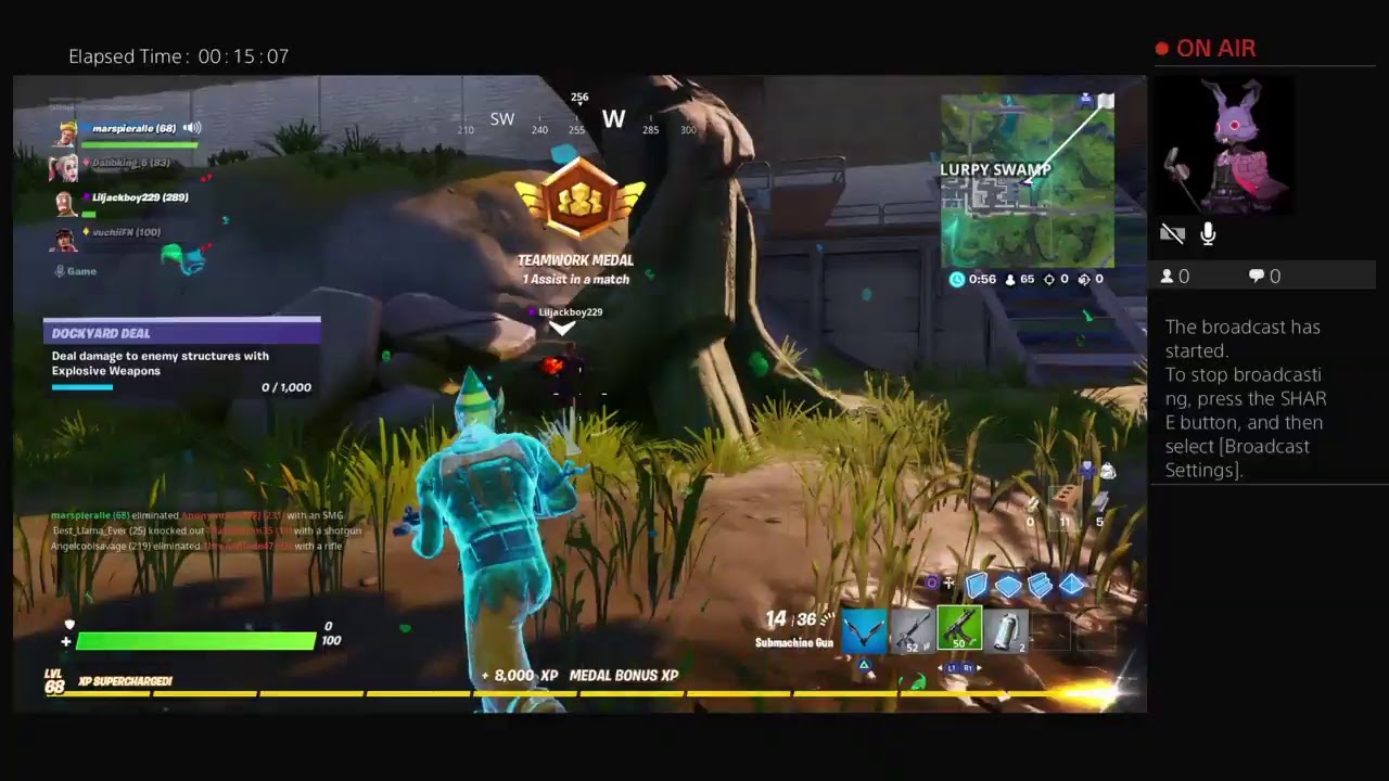 Pierre Marshall's Live PS4 Broadcast - YouTube