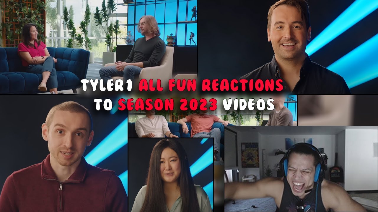 TYLER1 Funniest Reactions To Season 2023 Videos of The Changes ...