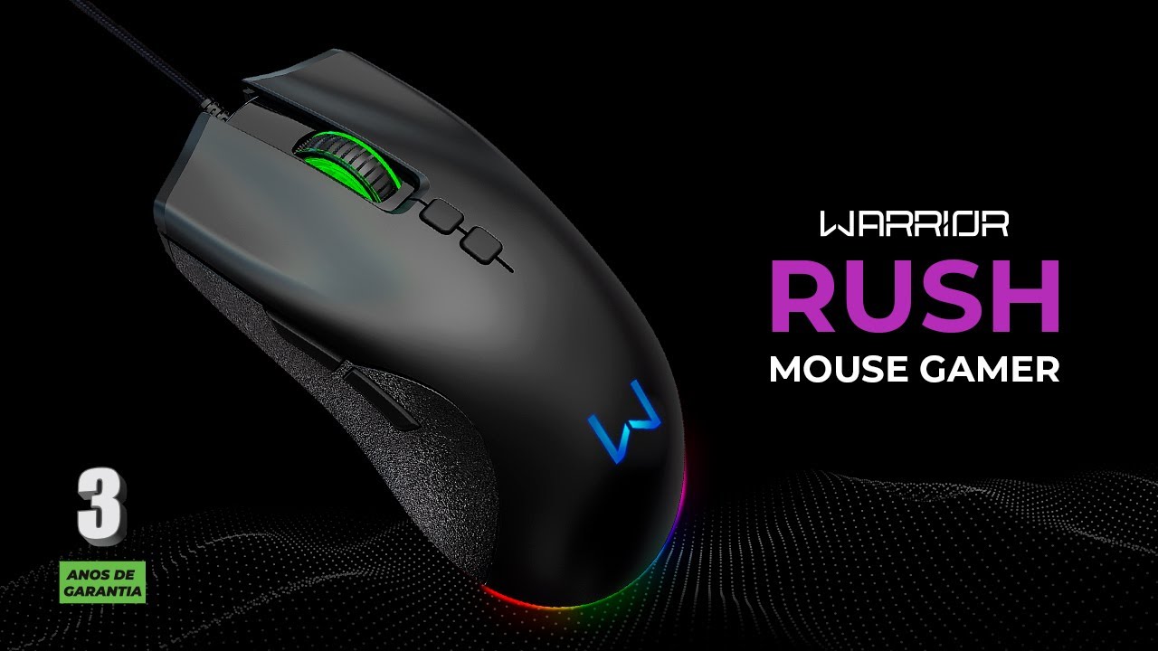 Mouse RUSH - A Precisão que todo gamer precisa - YouTube