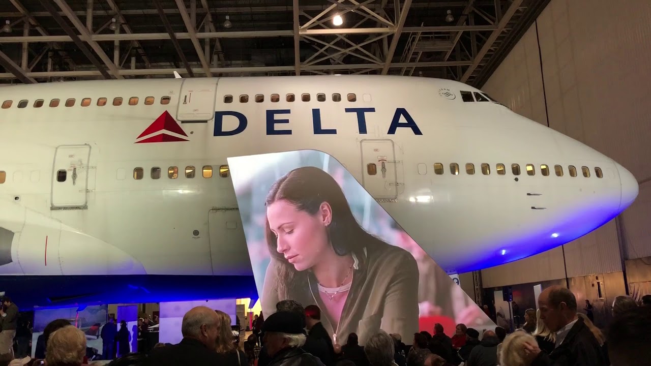 Delta Air Lines 747-400 Retirement Video - MSP - YouTube