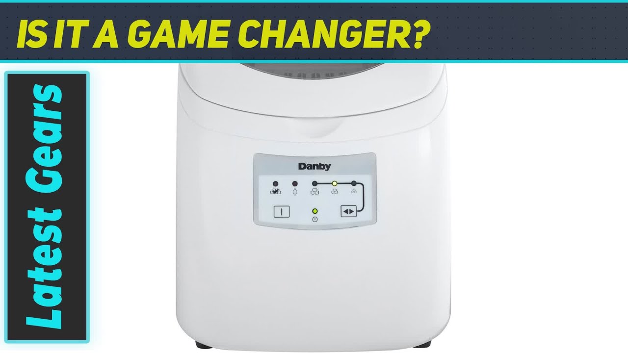Danby DIM2500WDB Countertop Ice Maker: The Ultimate Ice Solution! - YouTube