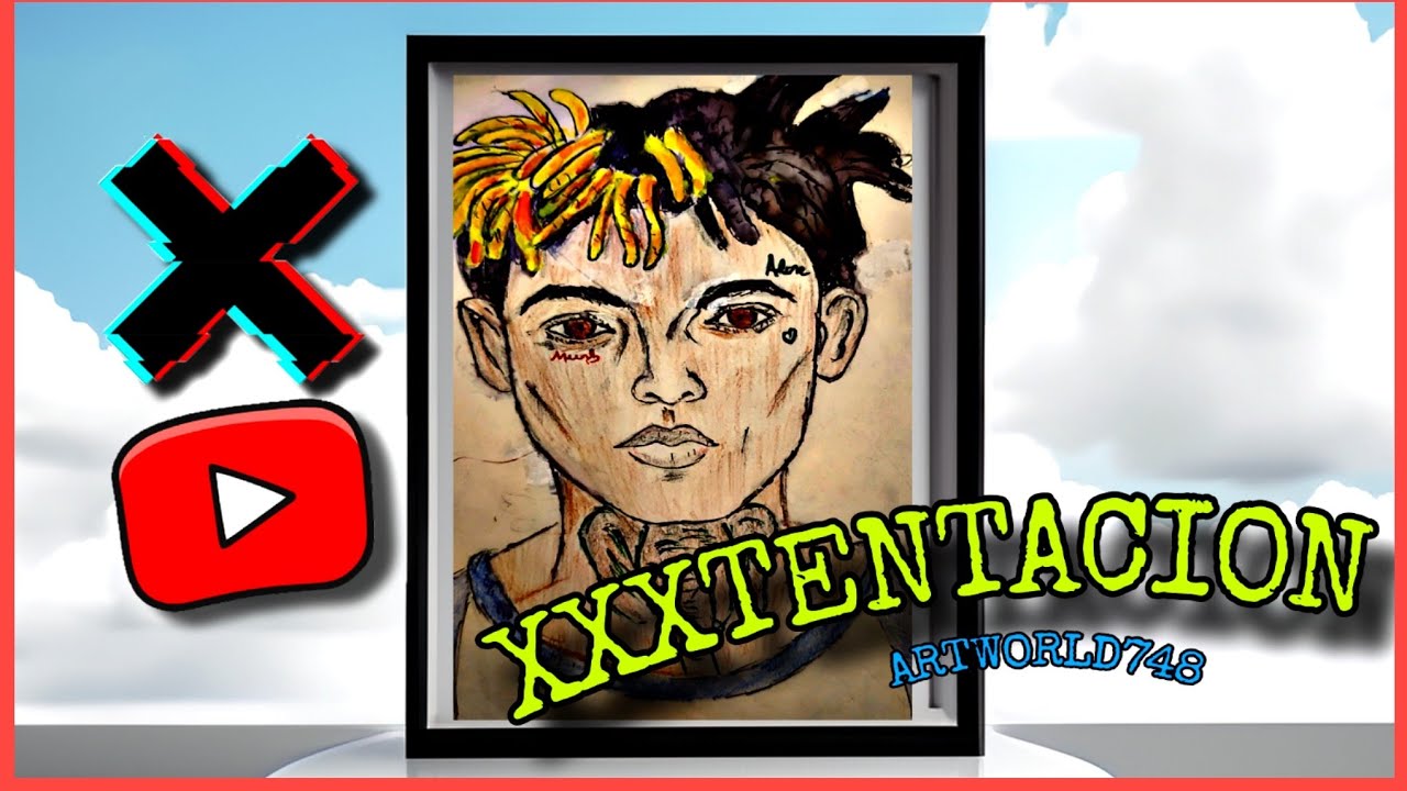 How To Draw XXXTENTACION | Step By Step Full Tutorial - YouTube