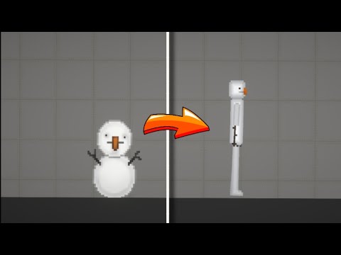 snowman mod in melon playground (link in description - YouTube