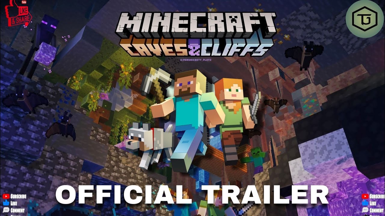 Minecraft 1.18 Official Trailer | #Minecraft | Minecraft 1.18 Trailer ...