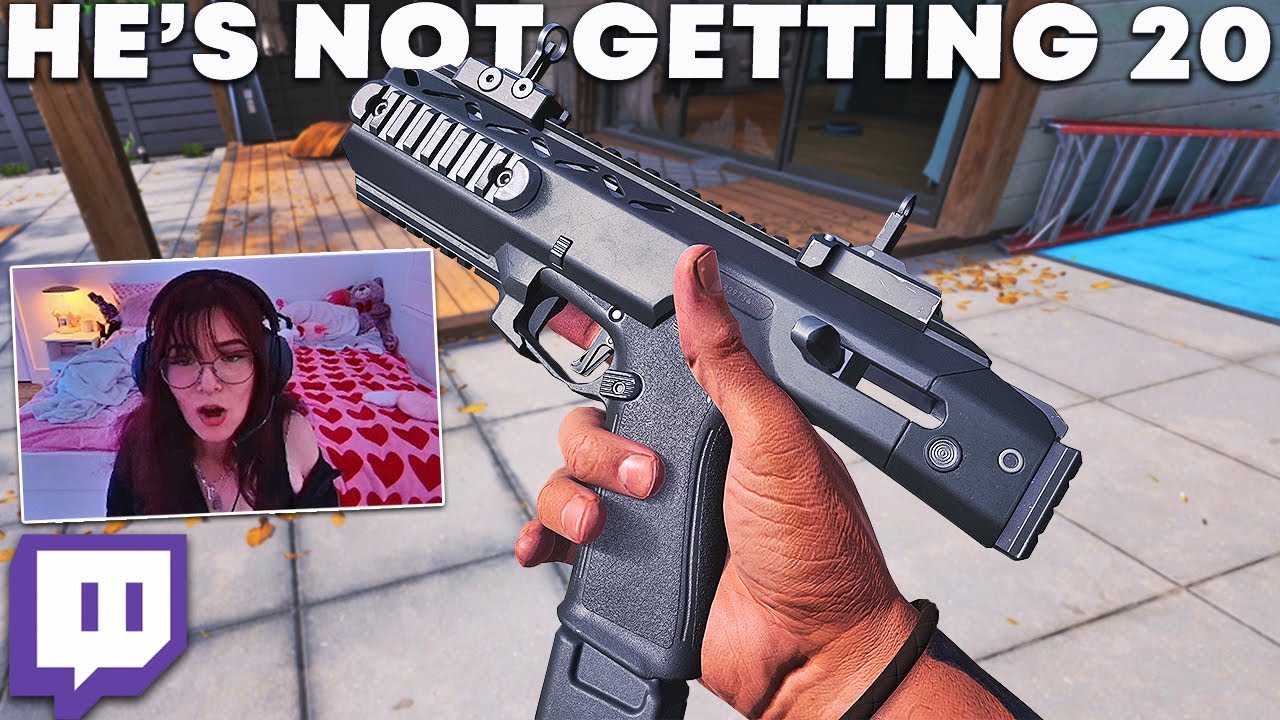 Girl Streamer couldn’t handle my Secret Pistol - YouTube